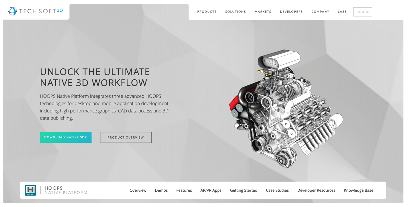 Tech Soft 3D releases HOOPS 2021 Toolkits and HOOPS Native Platform 2021 – GfxSpeak